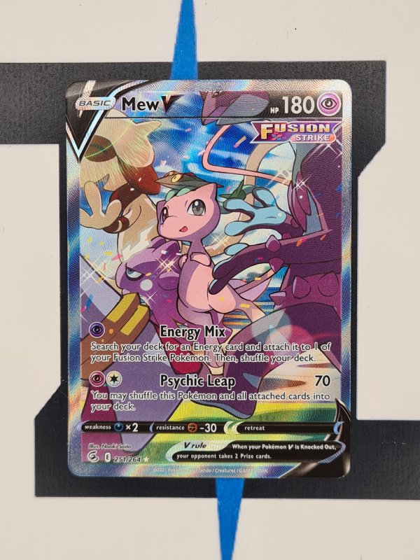 Mew V FST 251 - Fusion Strike englische Pokemon Karten