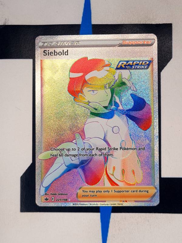 Siebold CRE 221 - Chilling Reign Pokemon Karten Schweiz