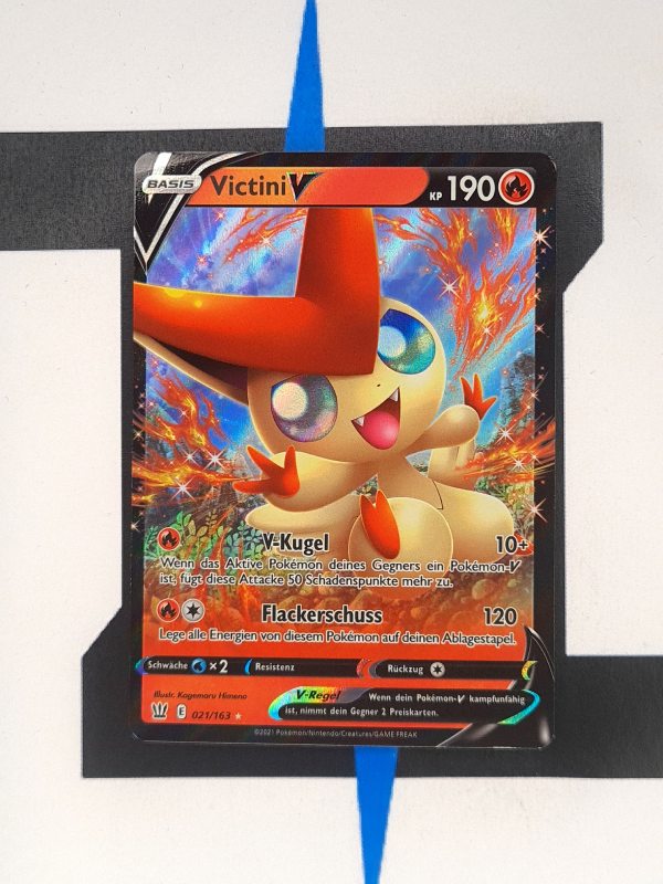 Victini V BST021 - Kampfstile deutsche Pokemon Karten