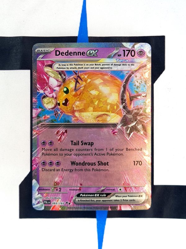 Dedenne ex PAL 093 - Paldea Evolved englische Pokemon Karten