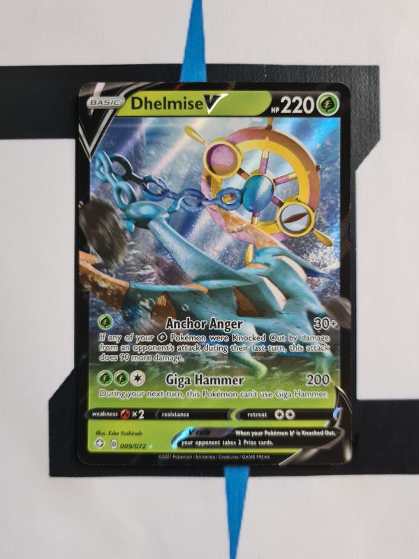 Dhelmise V SHF 009 - Shining Fates englische Pokemon Karten