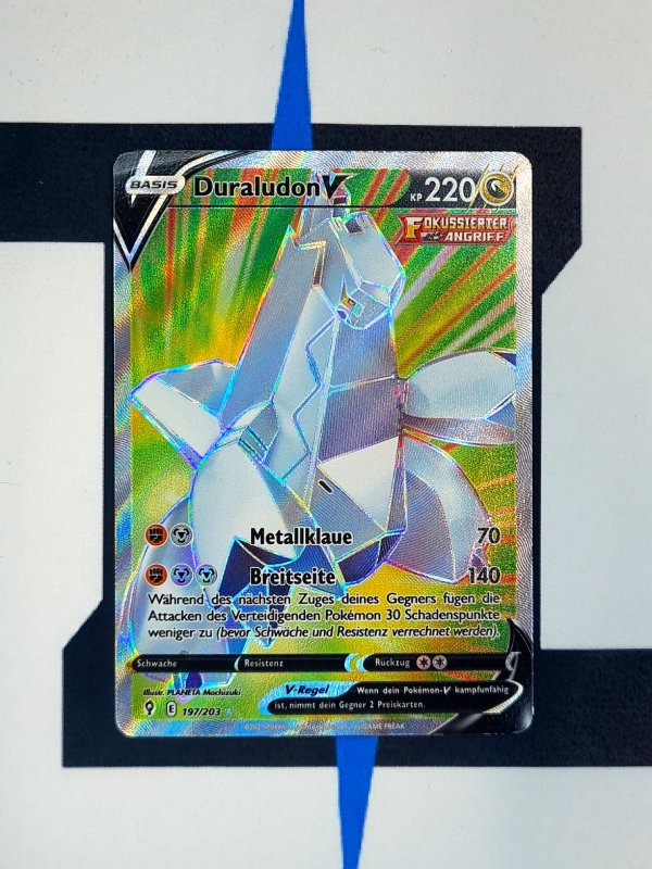 Duraludon V EVS 197 - Drachenwandel deutsche Pokemon Karten