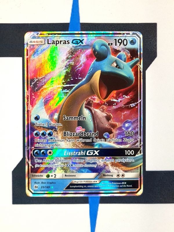 Lapras GX SUM 035 - Sonne & Mond deutsche Pokemon Karten