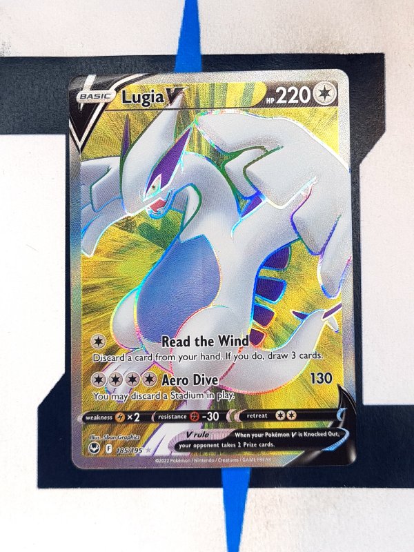 Lugia V SIT 185 - Silver Tempest englische Pokemon Karten