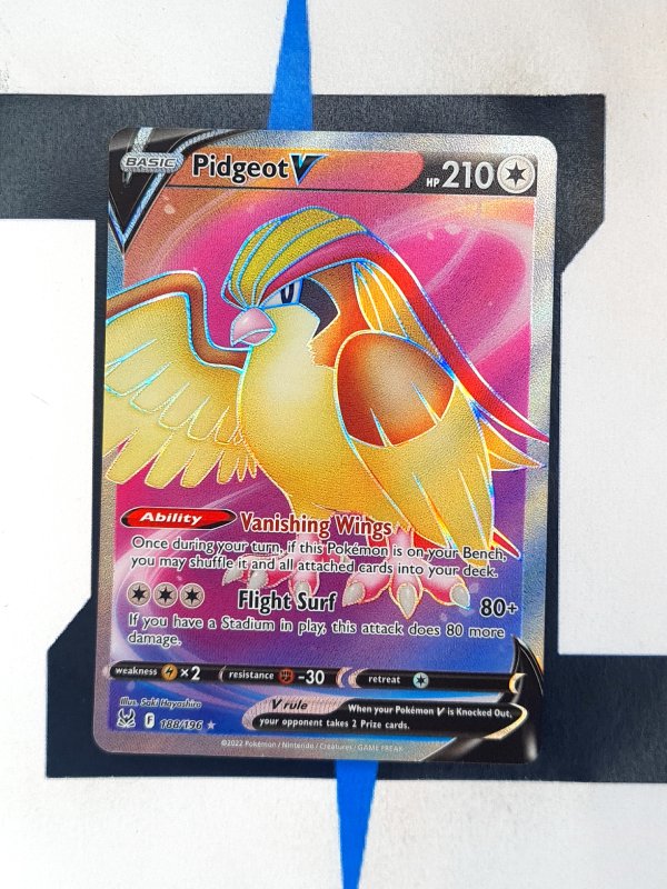 Pidgeot V LOR 188 - Lost Origin Pokemon Karten Englisch