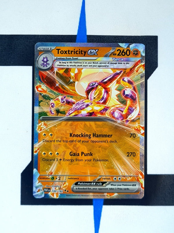 Toxtricity ex PAR 100 - Paradox Rift Pokemon Karten englisch